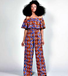 My Fave: The Off-Shoulder Look - African Prints in Fashion